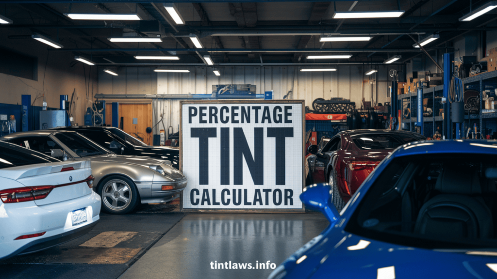 Car Window Tint Percentage Calculator - Tint Laws In USA